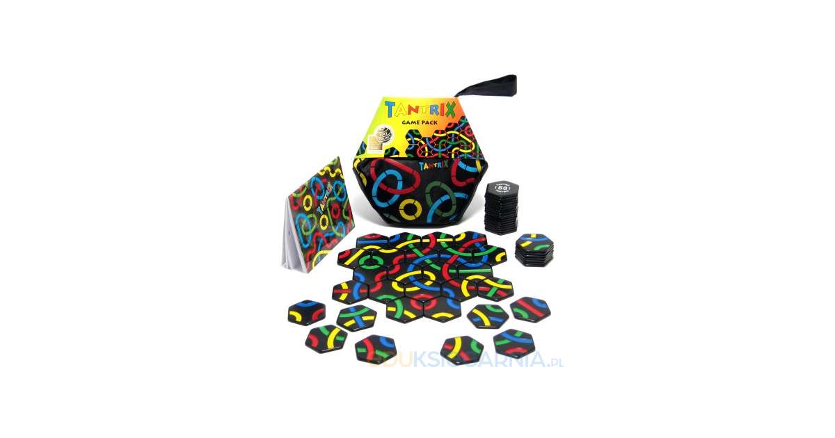 Tantrix - Game Pack - 56 płytek (gra logiczna) - Eduksiegarnia.pl