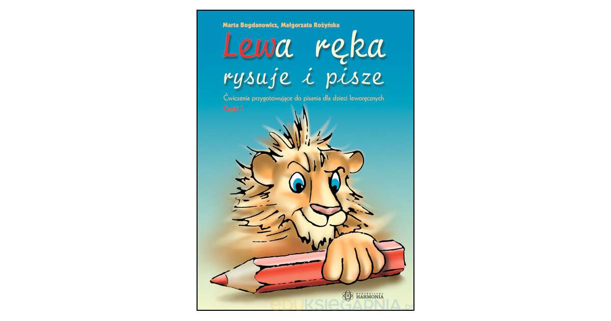 Lewa ręka rysuje i pisze. Ćwiczenia przygotowujące do pisania dla ...