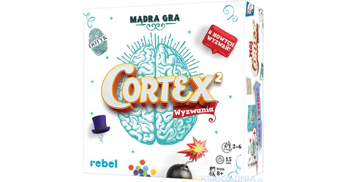 Cortex 2 Wyzwania (biała) - gra pamięciowa - Eduksiegarnia.pl