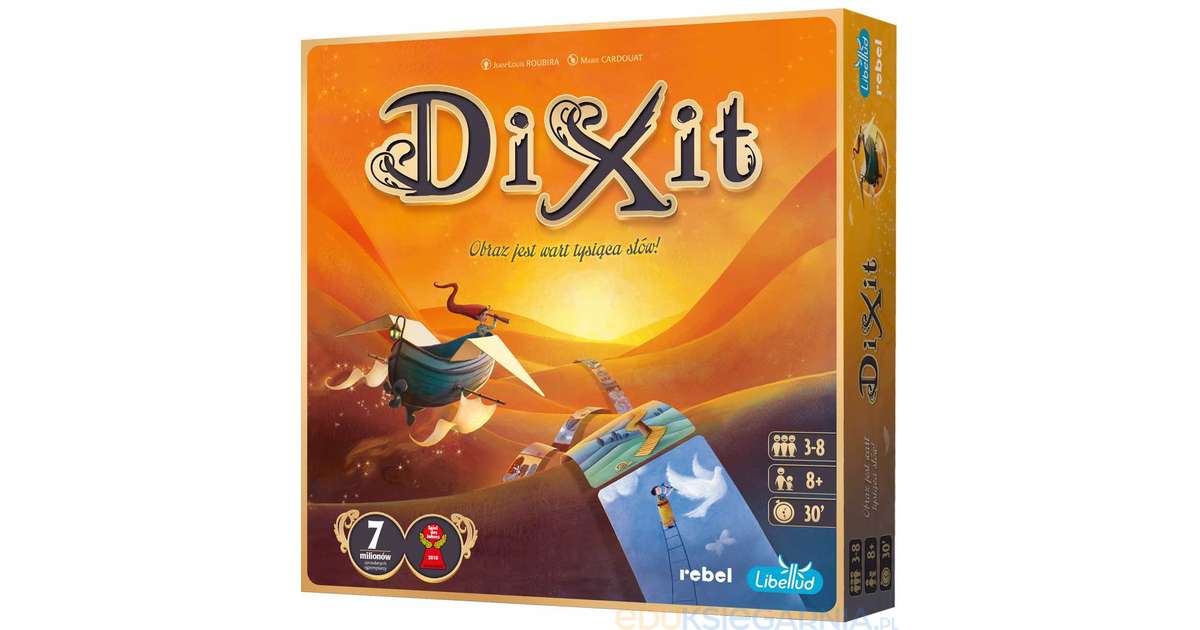 Dixit - rodzinna gra planszowa na skojarzenia - Eduksiegarnia.pl