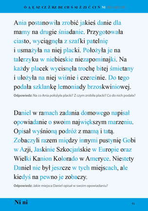 Czytanki. Zdania i teksty. Materiały do nauki czytania metodą sylabową - Eduksiegarnia.pl