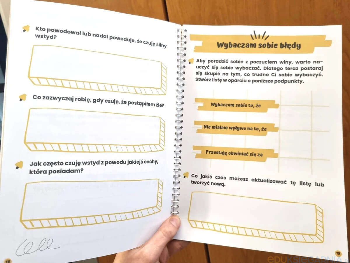 Ależ ja się krępuję! Oswoić wstyd - karty pracy dla dzieci w wieku 7-12 ...