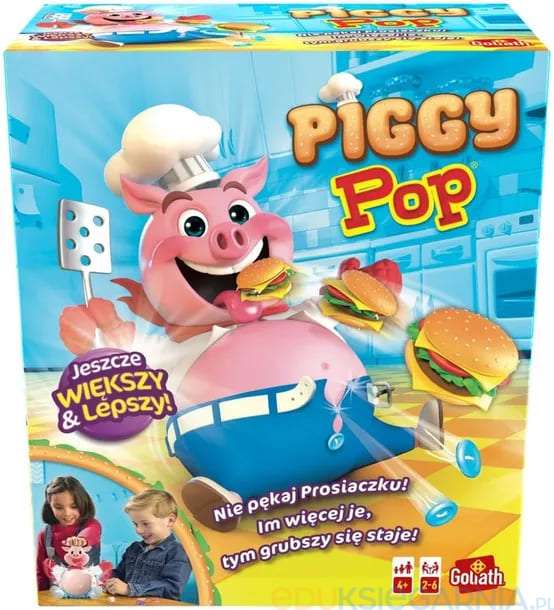Piggy Pop - gra zręcznościowa - Eduksiegarnia.pl