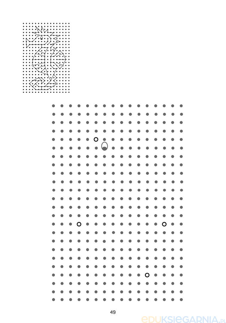 Kropka w kropkę. Ćwiczenia grafomotoryczne doskonalące funkcje percepcyjno-motoryczne ...