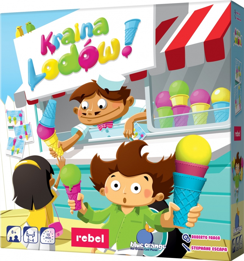 Kraina Lodów. Lody, lody dla ochłody! - gra na szybkość, percepcję i ...