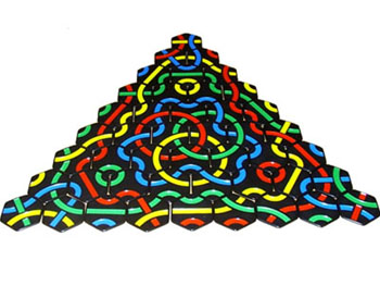 Tantrix - Game Pack - 56 płytek (gra logiczna) - Eduksiegarnia.pl