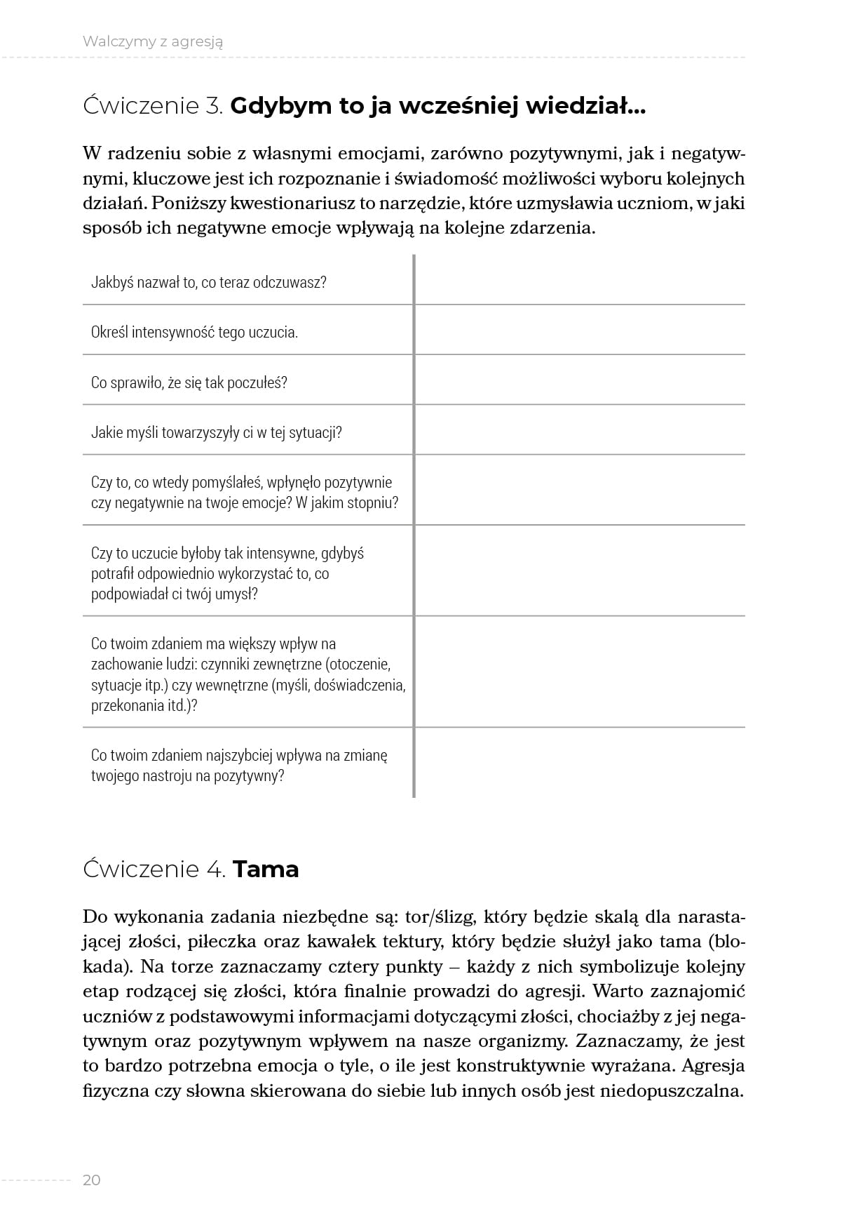 Zajęcia z wychowawcą. Ćwiczenia, gry i karty pracy dla uczniów klas IV ...